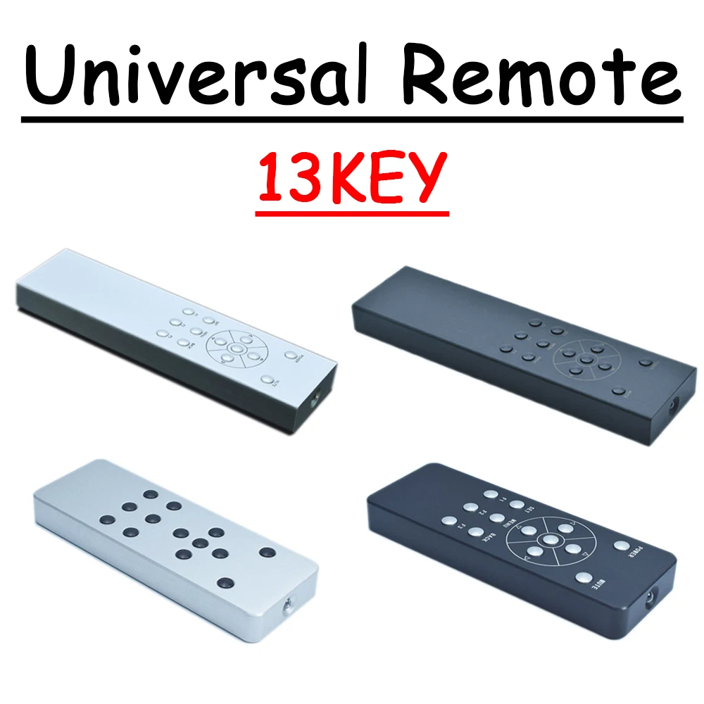 13KEY-Universal-Remote-Control-Aluminum-Alloy-Infrared-Learning-Remote ...
