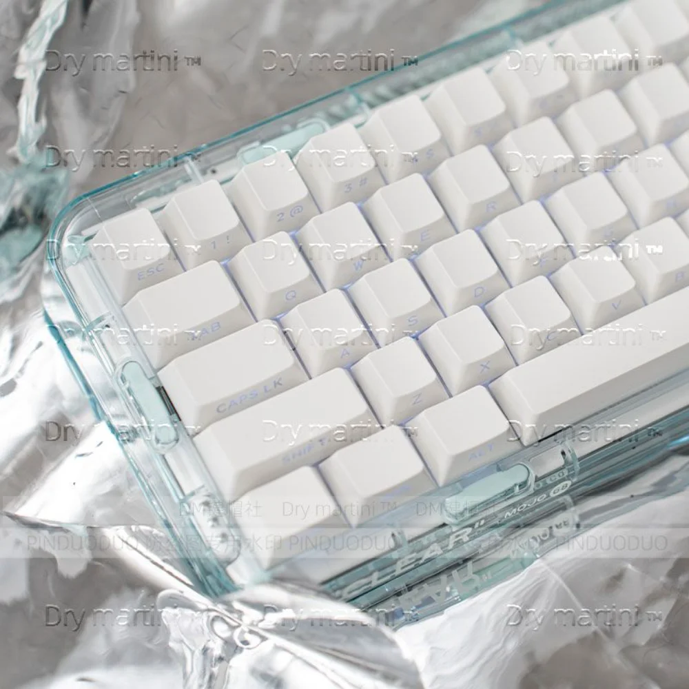 Translucent-Mechanical-Keyboard-Side-Engraved-Keycap-Set-ABS-Cherry-131 ...