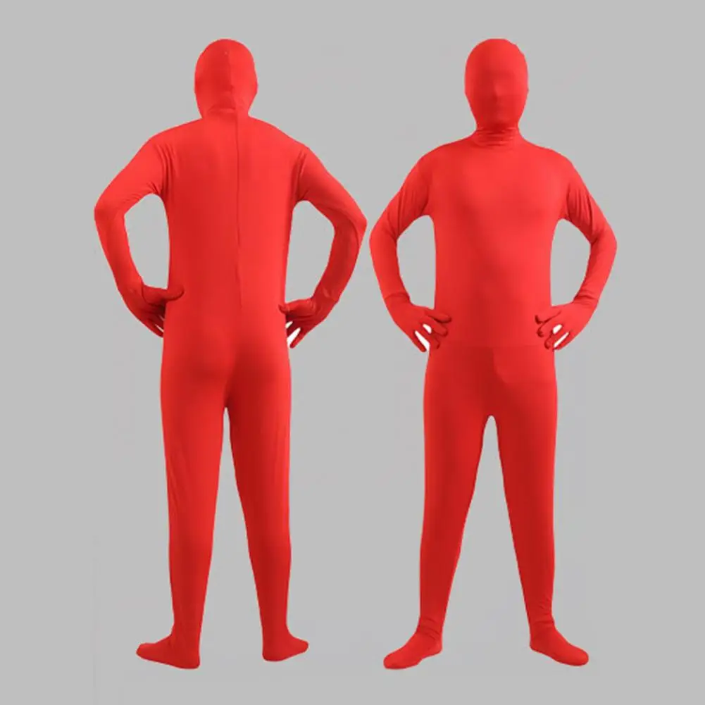 New Adult Full Body Zentai Suit Costume For Halloween Men Second Skin ...