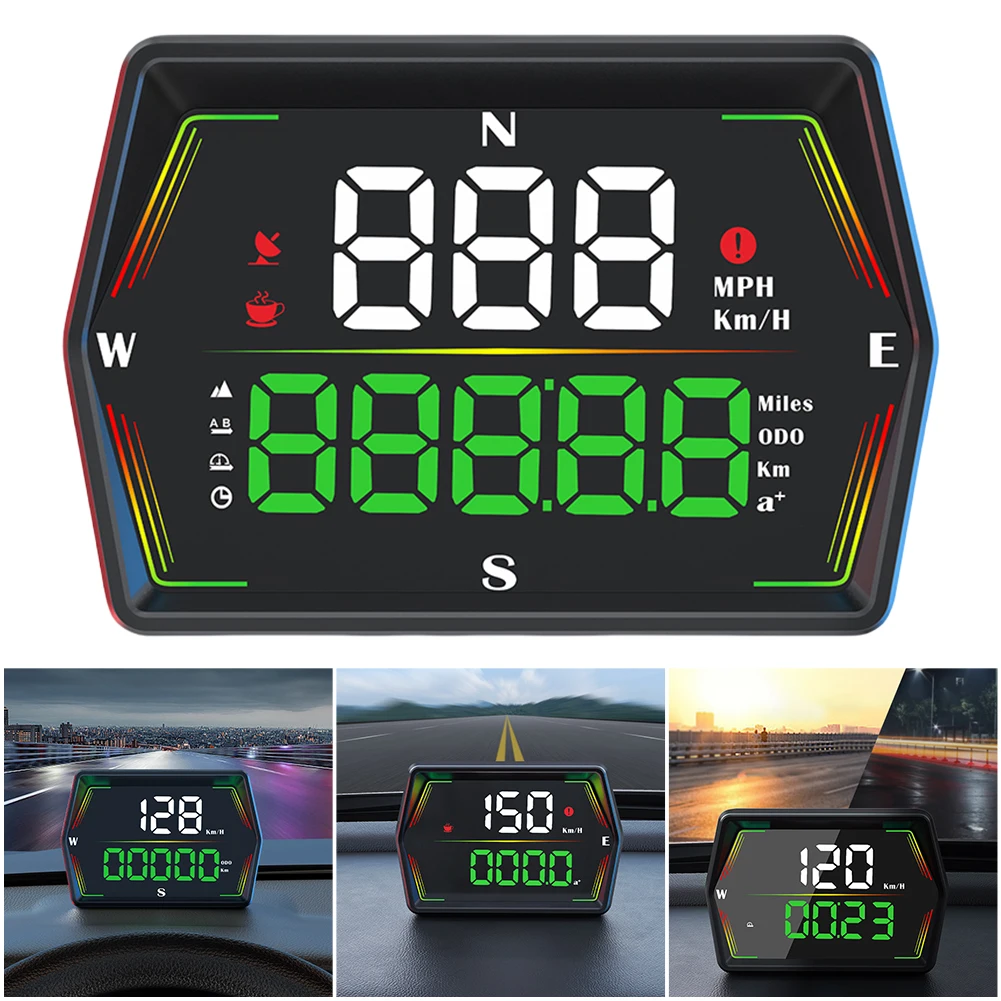 Auto GPS Tacho Head-Up Display Universal Große Schrift ...