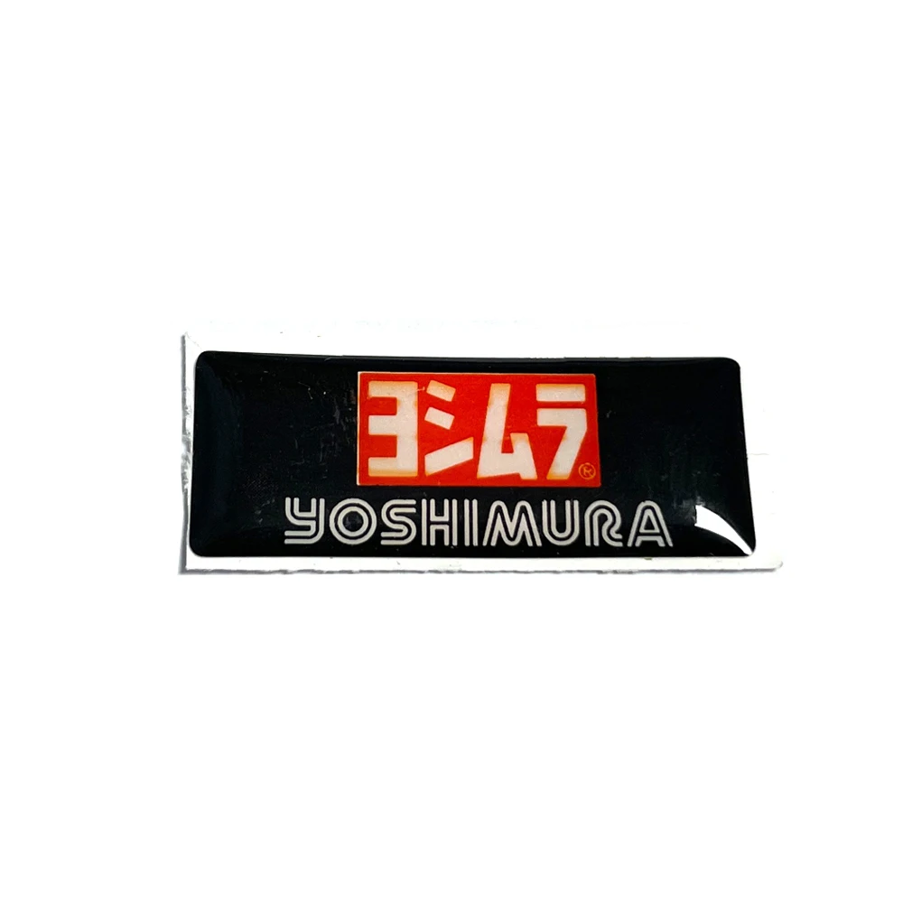 Yoshimura Exhaust Pipe Decals Sticker | Epoxy Resin Motorbike Muffler ...