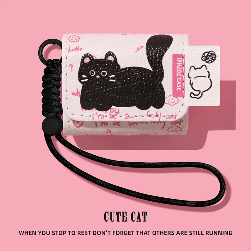 Cute Puppy Case For Baseus Bass BC1 PC Leather Earphone Cover ...