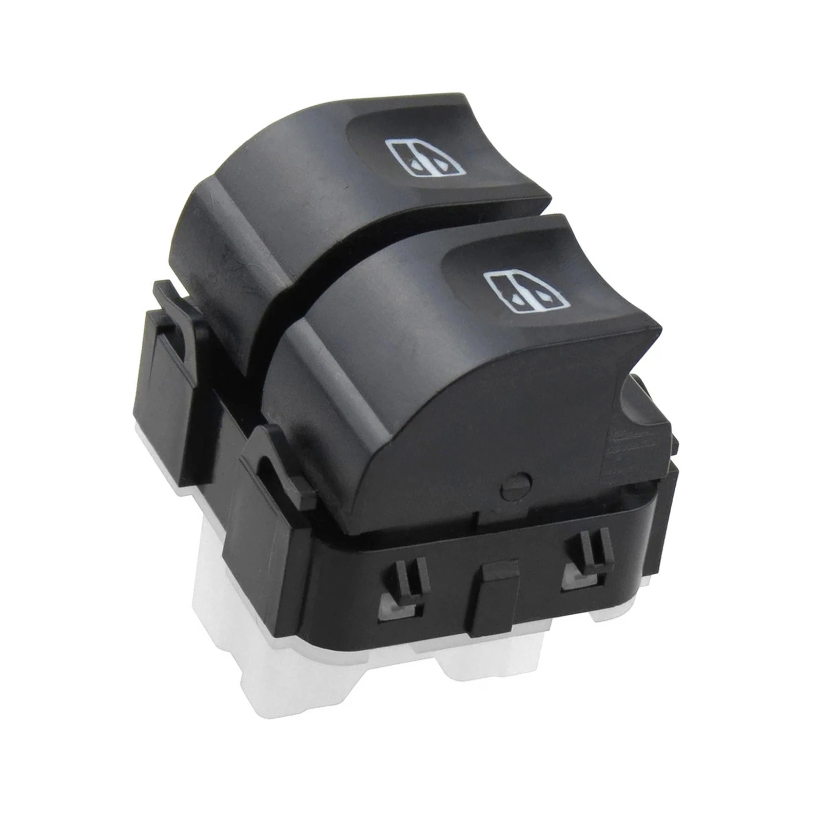 Car Power Window Switch Button Double For Renault Kangoo Trafic Clio MK ...