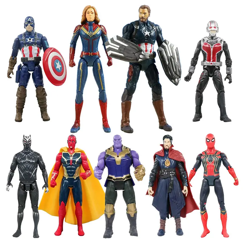 Marvel-Avengers-Hulk-Captain-America-Dr-Strange-Action-Figures-Toys ...