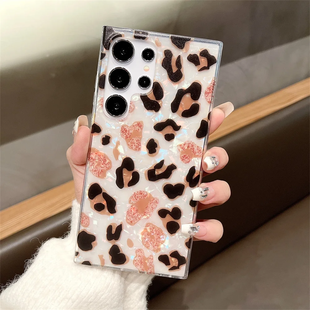 Luxury-Dream-Conch-Shell-Leopard-Phone-Case-For-Samsung-Galaxy-S24 ...