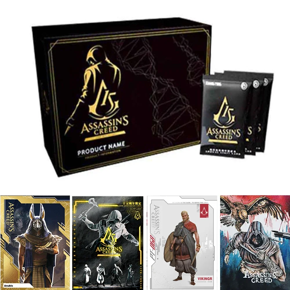 Assassins-Creed-Genuine-Cards-15th-Anniversary-Collection-Comemorative ...