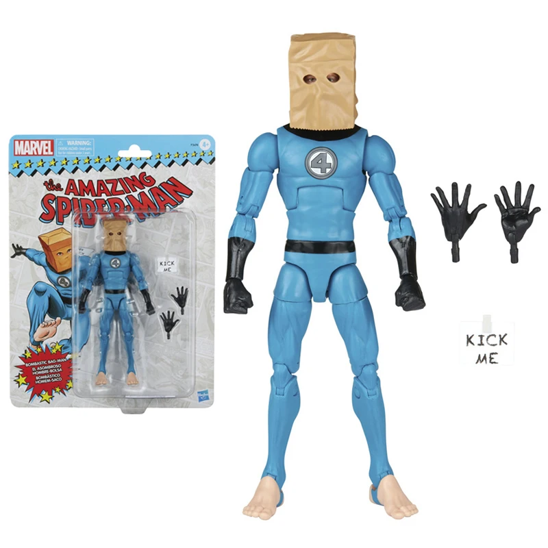 100% Original Marvel Legends Series Spider Man Bombastic Bag Man 6นิ้ว ...