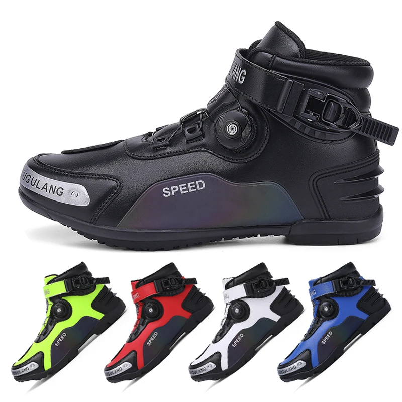 Explosive-riding-shoes-size-37-47-biker-shoes-high-top-motorbike-shoes ...