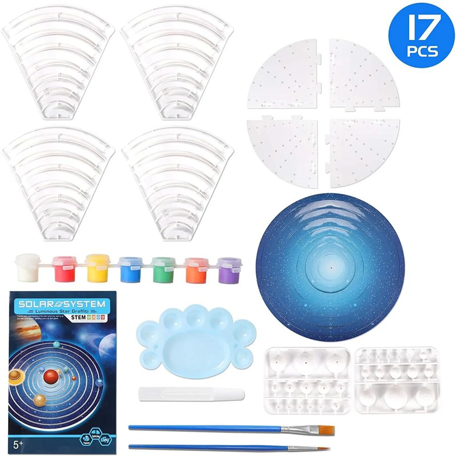 3d Solar System Glow In The Dark