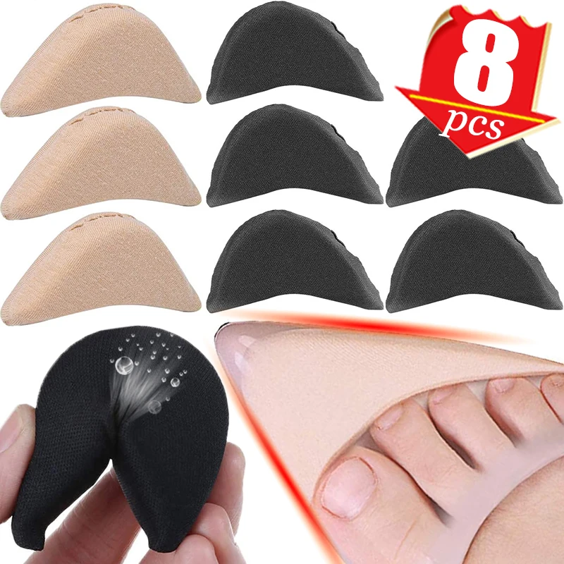 2-8pcs-Women-High-Heels-Toe-Plug-Sponge-Forefoot-Insert-Adjustment-Size ...