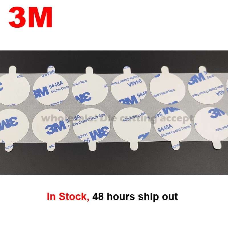 2000-circles-Adhesive-Round-20mm-24-5mm25mm-3M-9448-Double-Sticky ...