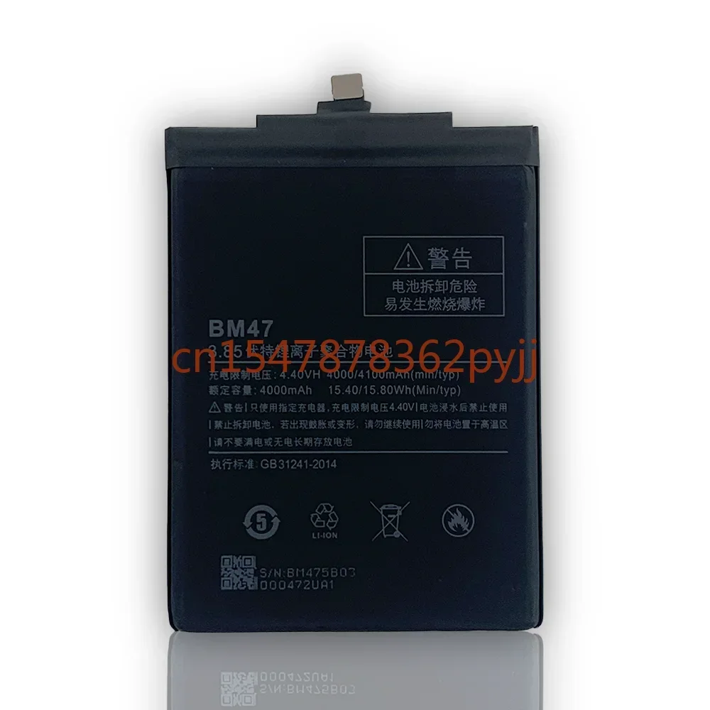 For-Xiao-mi-BM47-4100mAh-Battery-For-Xiaomi-Redmi-3S-3X-Redmi-4X-Redmi ...