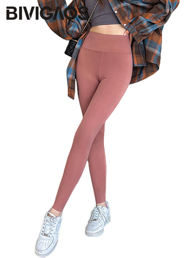 Bivigaos Moon Offset Print Shark Pants Leggings Women's Spring Autumn ...