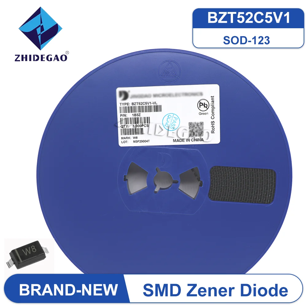 1-Full-Reel-BZT52C5V1-SMD-Zener-Diode-SOD-123-5-1V-500mW-1206-5V1-Marking-W8.png