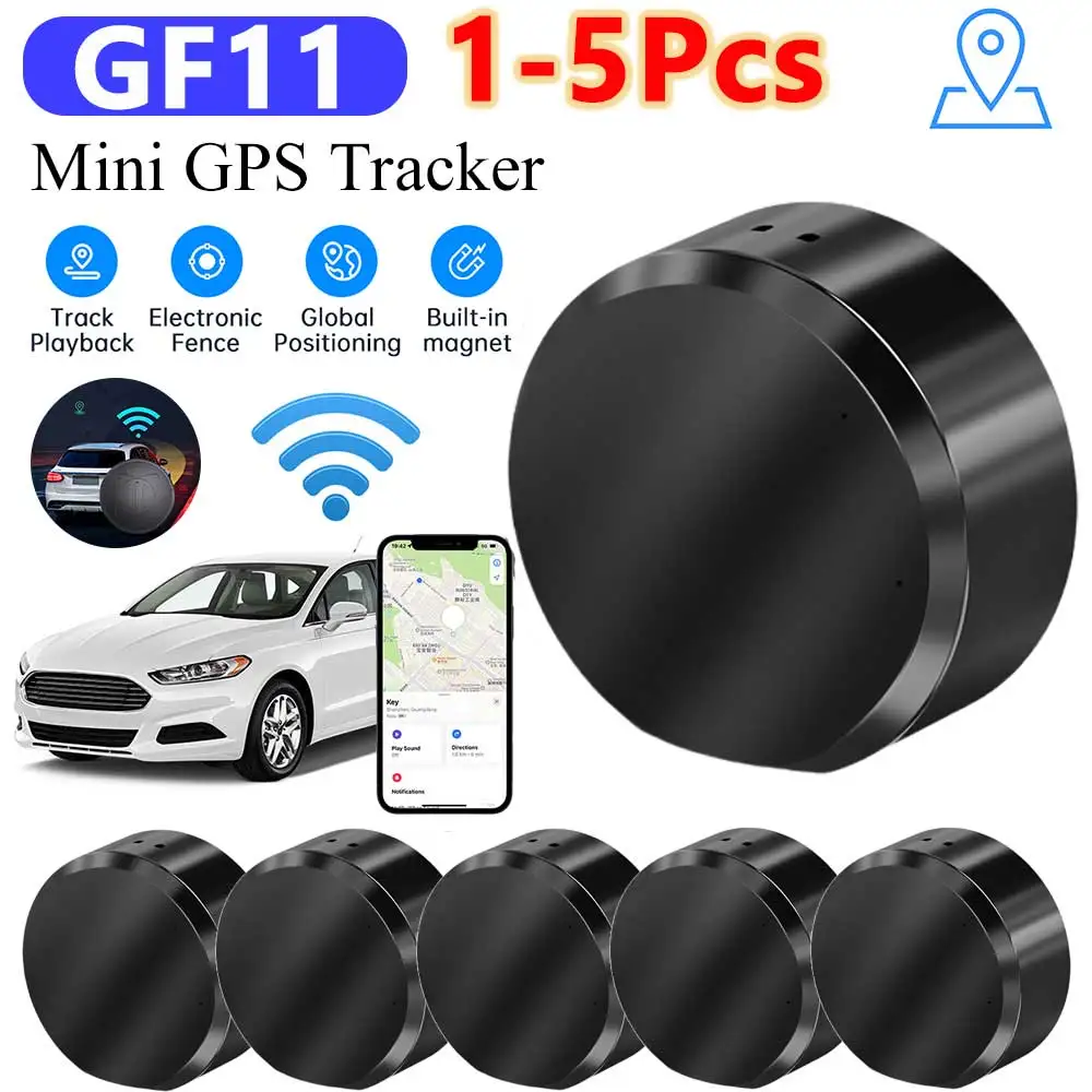 Minirastreador GPS magnético GF11 para coche, dispositivo antipérdida ...