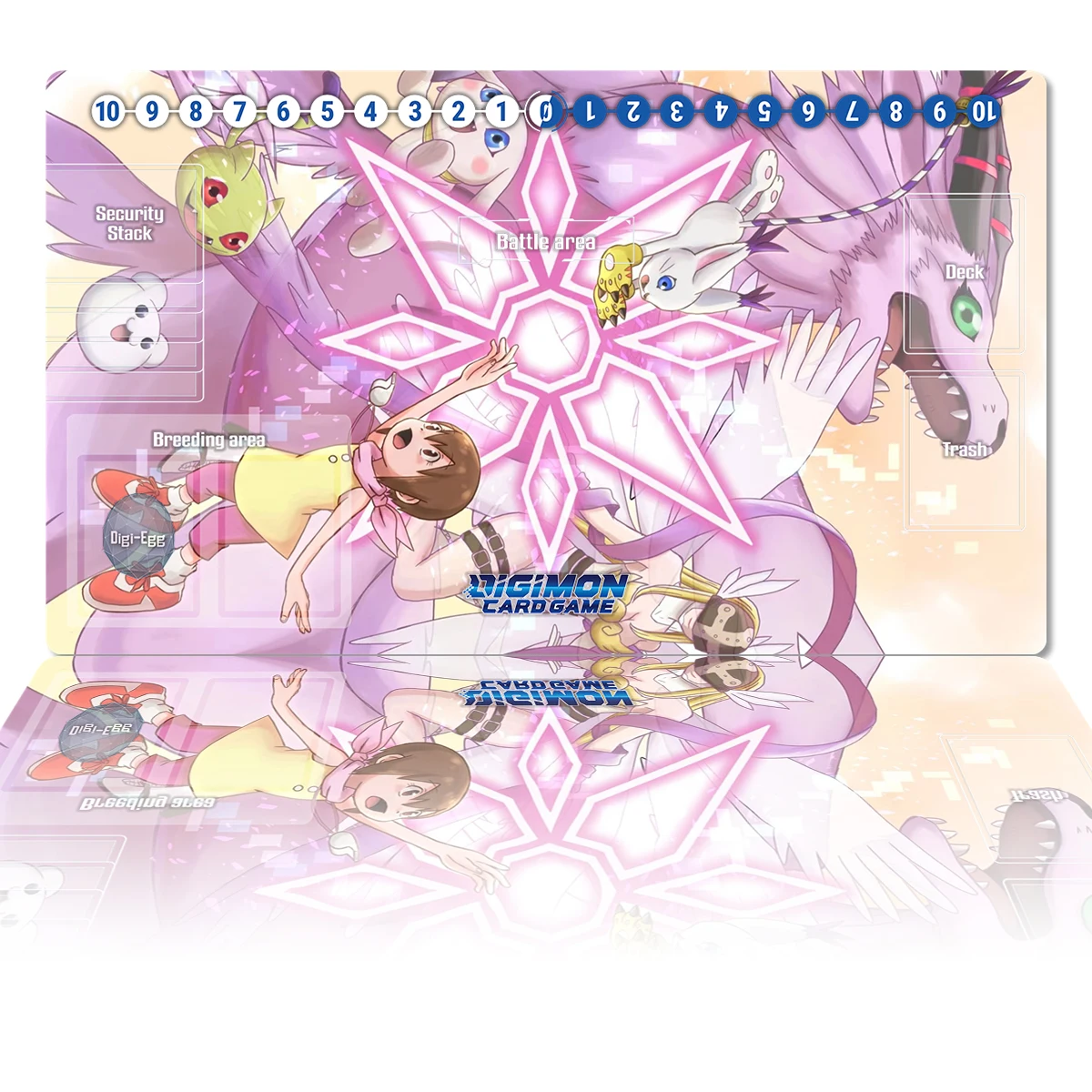 Digimon-Adventure-Playmat-Angewomon-Yagami-Hikari-DTCG-CCG-juego-de ...