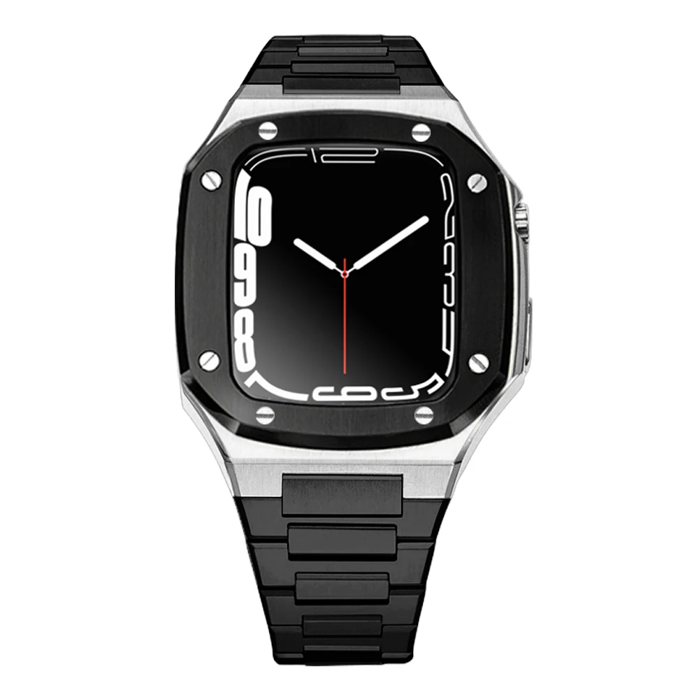 for-iWatch-6-5-4-se-Metal-Steel-Strip-For-Apple-Watch-Series-7-8 ...