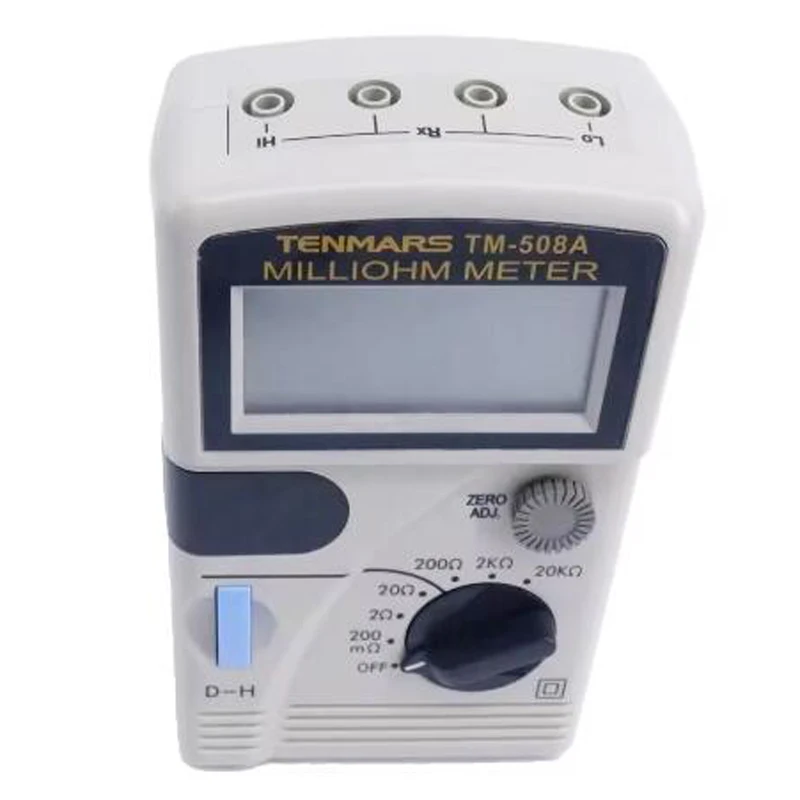 TENMARS TM-508A Resistance Meter Digital Milliohmmeter Low Ohmmeter ...