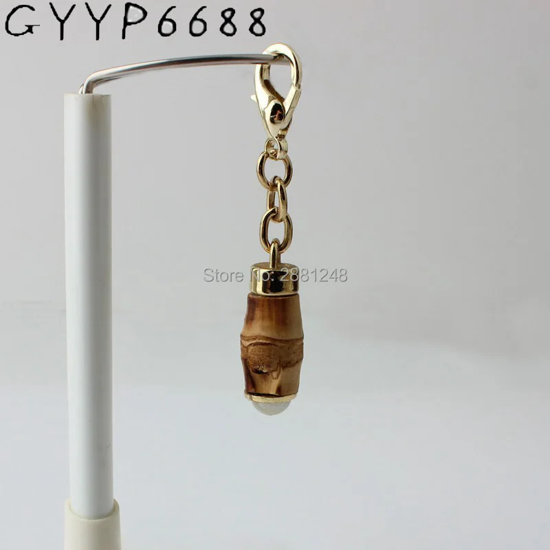 Bamboo Bag Hanger Accessory | Bamboo Pendant Hangtag | Bamboo Charm ...