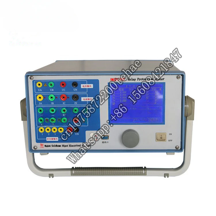 Three-phase-relay-protection-tester-Single-item-six-phase-microcomputer ...