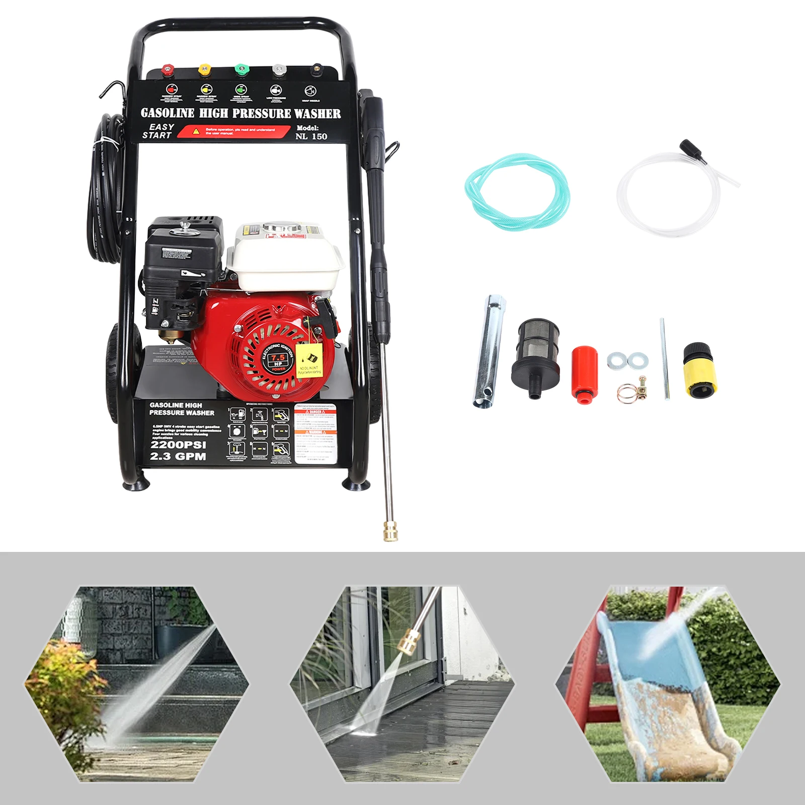 Gasoline-Powered-7-5HP-Cleaning-Machine-Pump-Hot-Water-Portable-Petrol ...