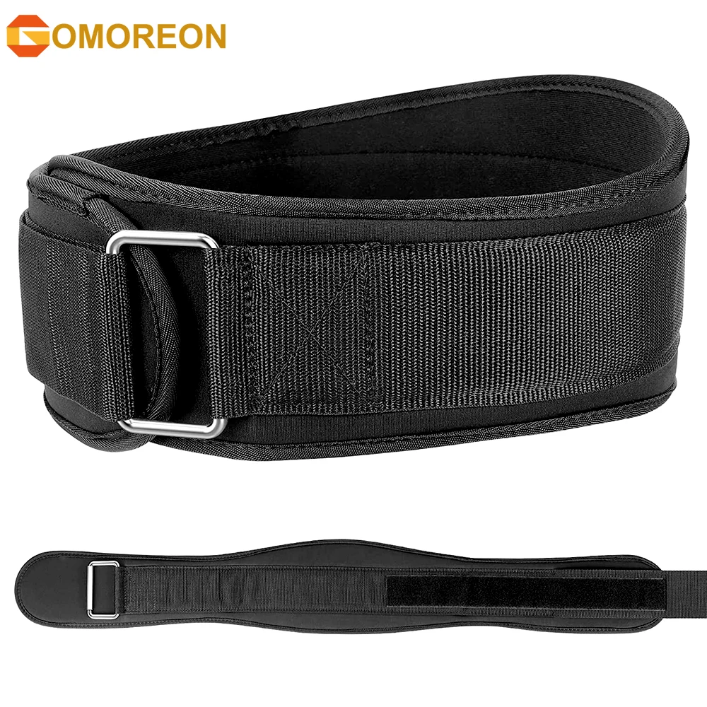 GOMOREON-Weightlifting-Belt-Power-Belt-Heavy-Duty-Wide-Strong ...