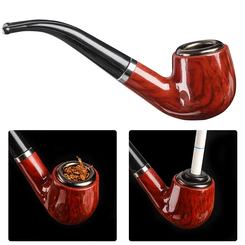 Vintage 2 use Durable Tobacco Cigar Cigarette Holder Pipes Smoking Pipe ...