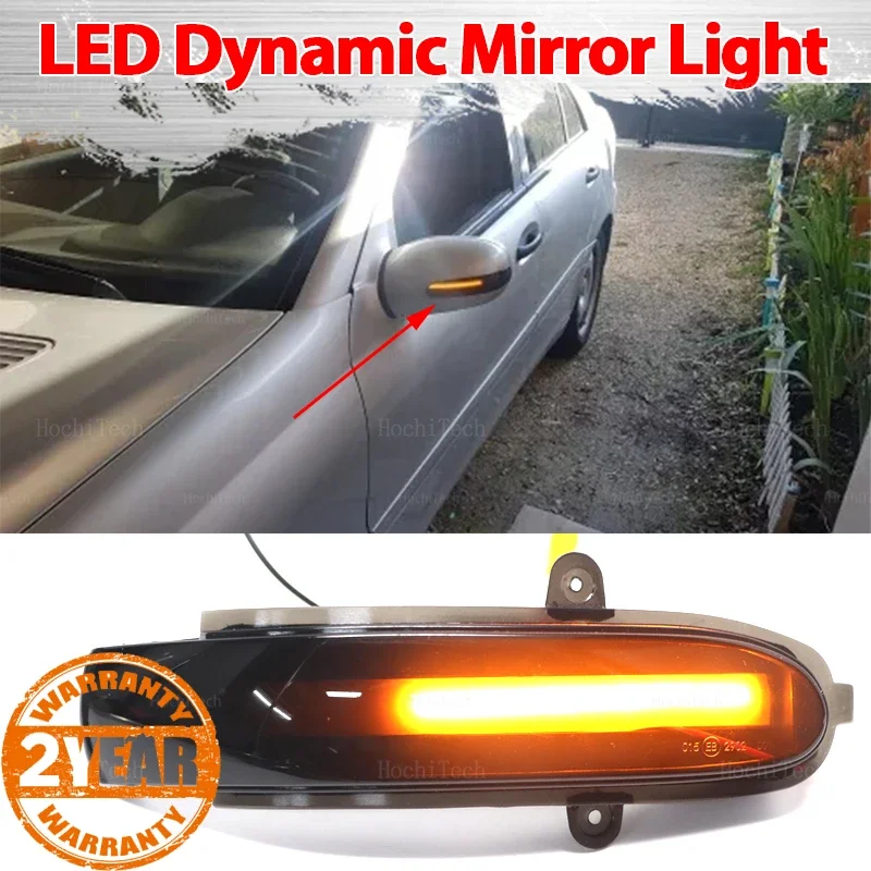 2pcs Flowing Mirror Dynamic LED Turn Signal Light Car Styling For ...