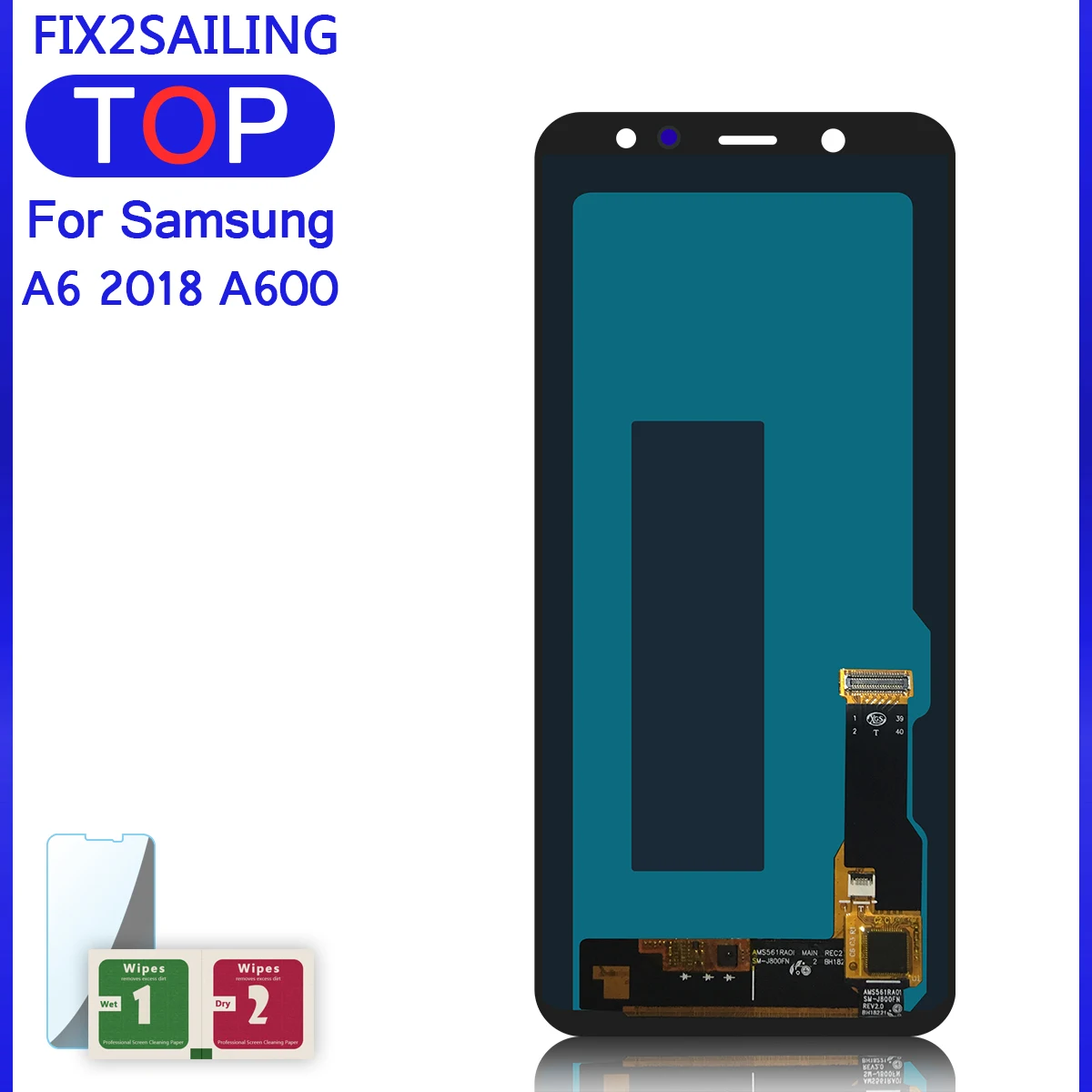 LCD A6 For Samsung Galaxy A6/A6 Plus A6+ 2018 A600F A600FN A605F AMOLED ...