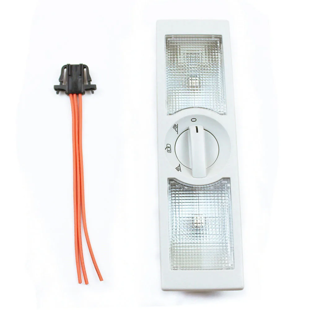 Gray Interior Dome Light Reading Lamp LIGHTS with cable 6Q0947291A fit ...