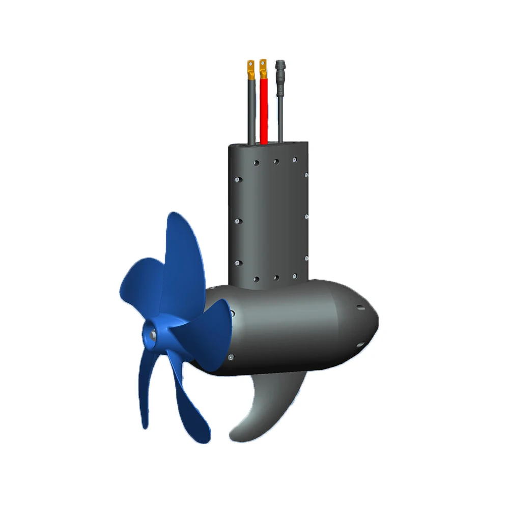 Maytech 198kg empuje MTED120 Pod propulsor Motor Torpedo con hélice 12 ...