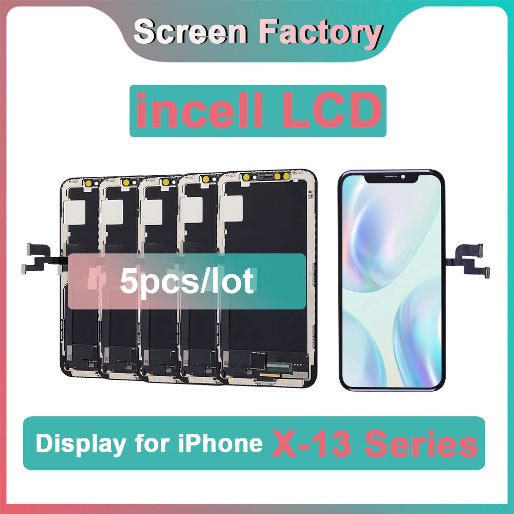 Incell – Ensemble Écran Tactile Lcd De Remplacement, Pour Iphone X Xs Xr 11 Pro Max 12 Mini 13 ...
