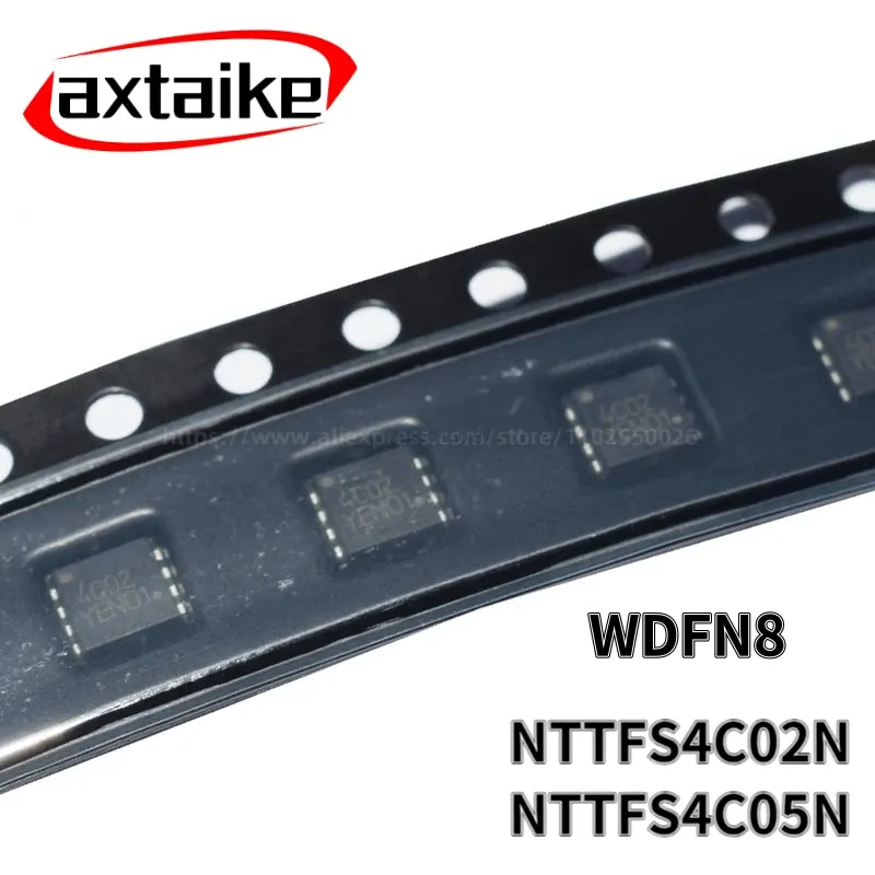 10PCS-NTTFS4C05N-NTTFS4C02NTAG-4C05-4C02-WDFN8-75A-170A-30V-SMD-N ...