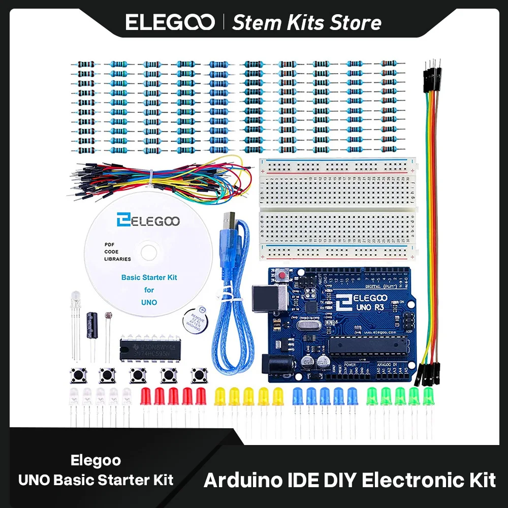 ELEGOO-UNO-Project-Basic-Starter-Kit-with-Tutorial-and-UNO-R3 ...