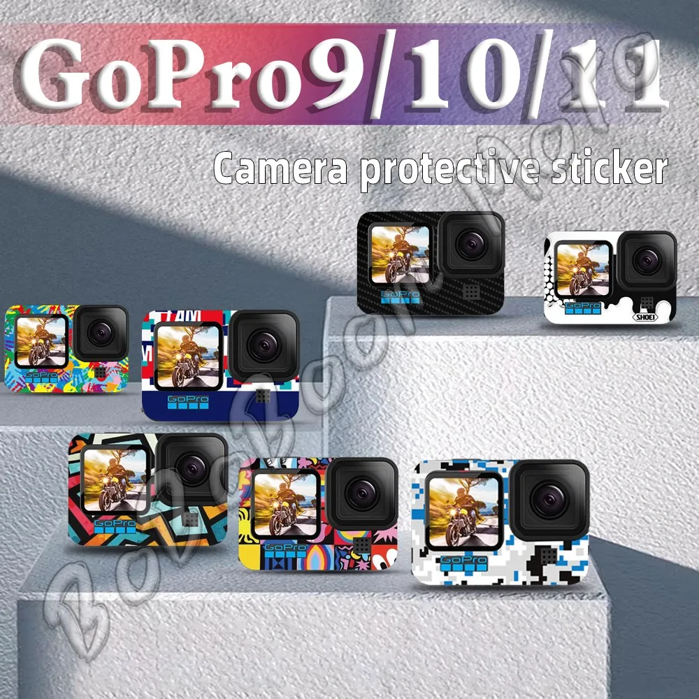 For-GoPro11-10-9-Sports-Camera-Stickers-And-Personalized-Creative ...