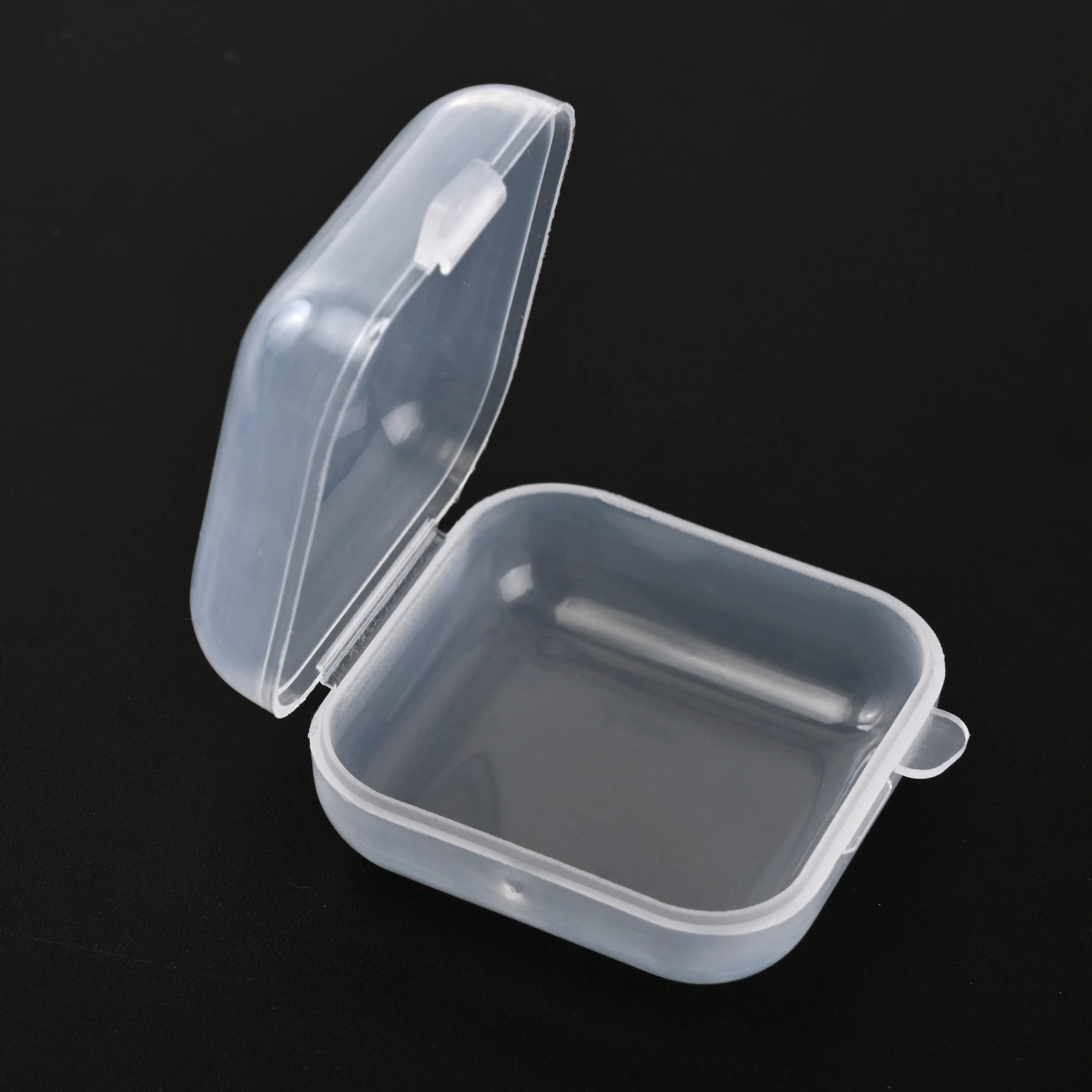 Mini-Square-Transparent-Plastic-Small-Boxes-Pill-Jewelry-Storage-Case ...