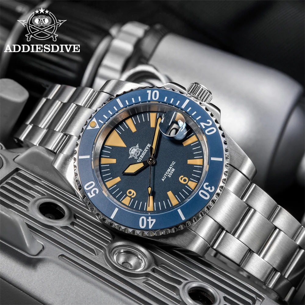ADDIESDIVE-New-Men-s-Watch-200m-Diving-Automatic-NH35-Mechanical ...