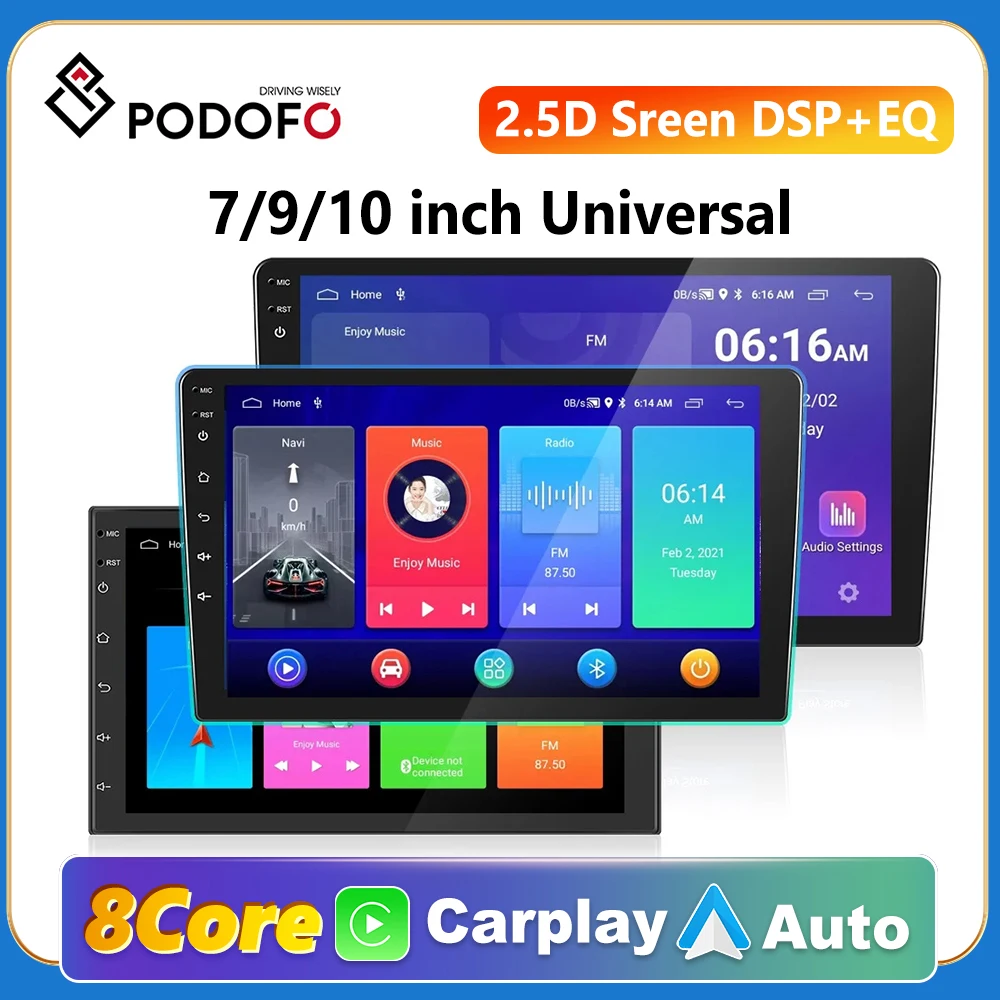 Podofo-Car-Audio-Multimedia-Player-R-dio-de-Carro-Universal-2-DIN ...