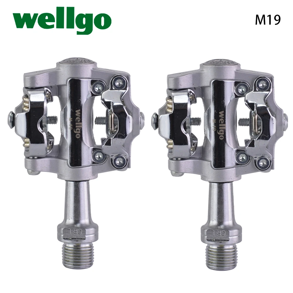 Wellgo M19 Original Ultralight Aluminum Clipless Body Sealed Bearings ...