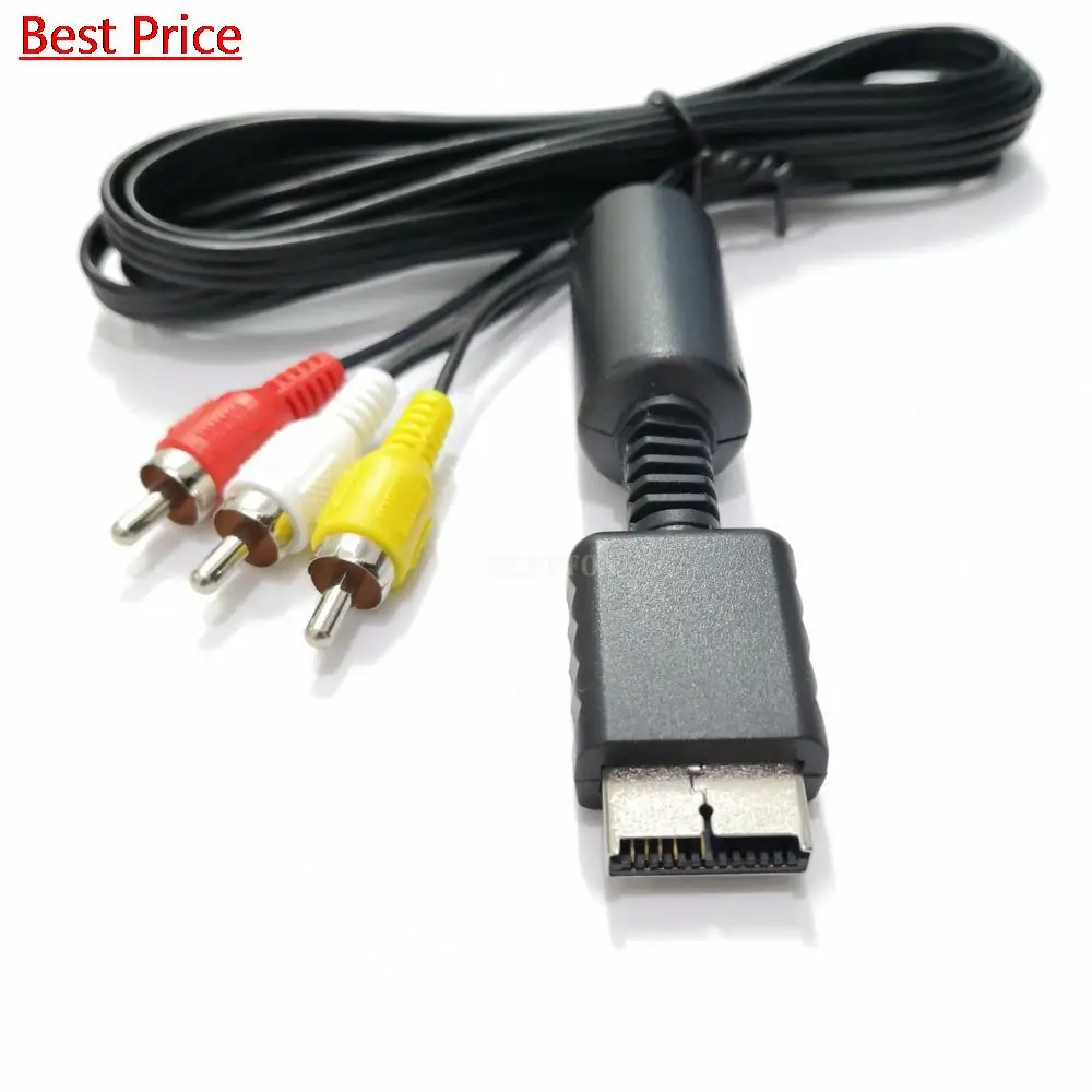 Cable de Audio y Video AV TV RCA para PS2 PS3 PS 2 3, Cable de juego de ...
