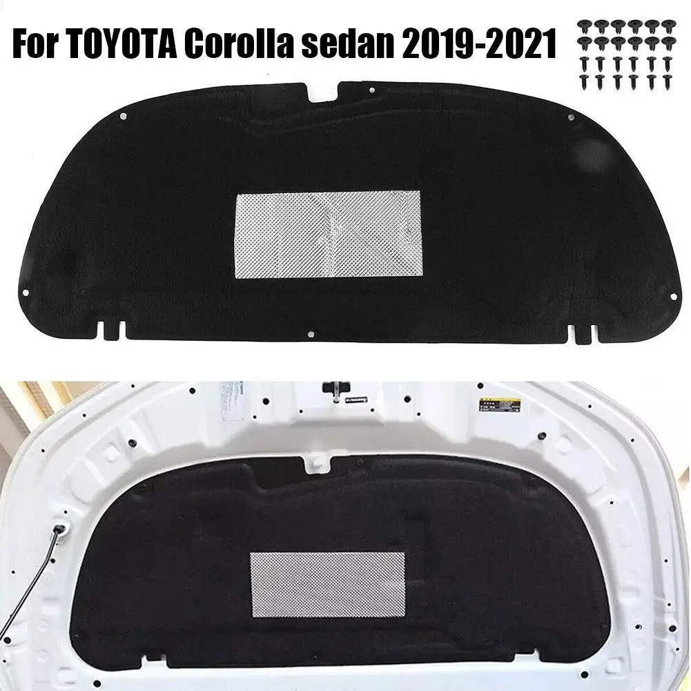 Car-Front-Hood-Insulation-Pad-Engine-Noise-Insulation-Heat-Sound ...