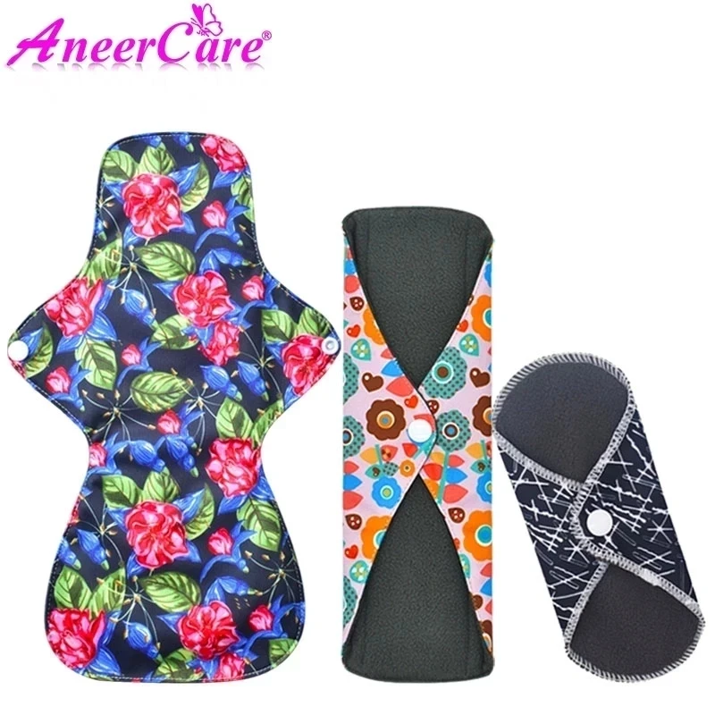 Compresas menstruales reutilizables para mujeres, compresas sanitarias ...