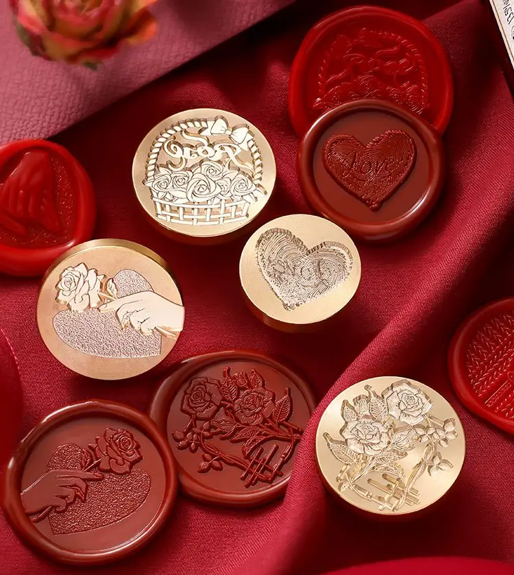 Sealing Wax Seal stamp Classic Diy Retro Metal Card making Wax seal ...
