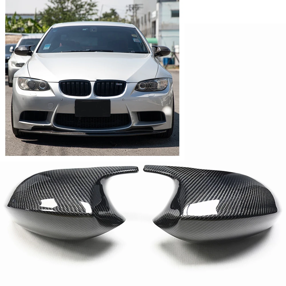 2PCS-Mirror-Cover-Car-Exterior-Rear-View-Shell-Case-Cap-Auto-Part-For ...