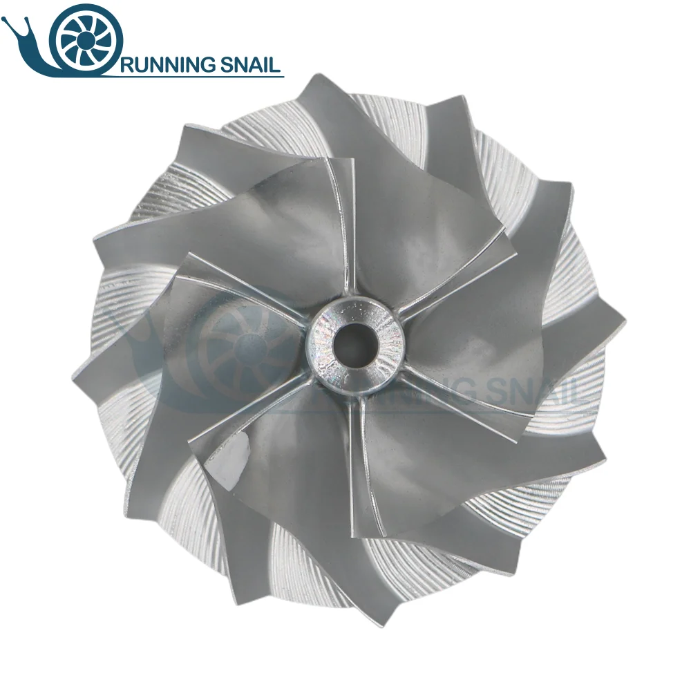 Turbo Compressor Wheel TD04 6+6 Blades 43mm*60mm Supplier Runningsnail