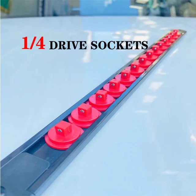 360° Swivel ABS Socket Organizer 1/4Inch 3/8Inch 1/2Inch Premium ...