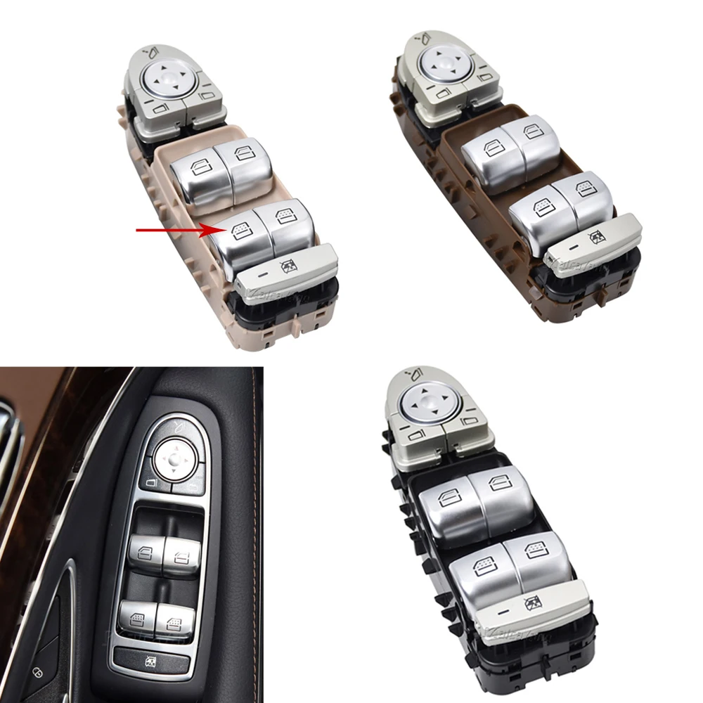 High Quality Electric Power Window Switch Regulator Button Fit For ...