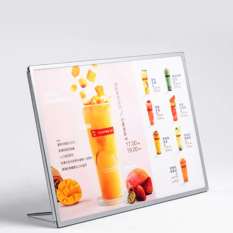 Illuminated-LED-Light-Box-Lighted-Menu-Board-Exchangeable-LED-Poster ...