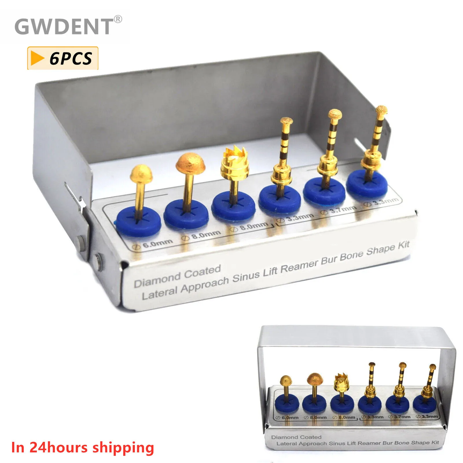 1set-Dental-Implant-Sinus-Lift-Implant-Kit-Membrane-Diamond-Coated-Bur ...