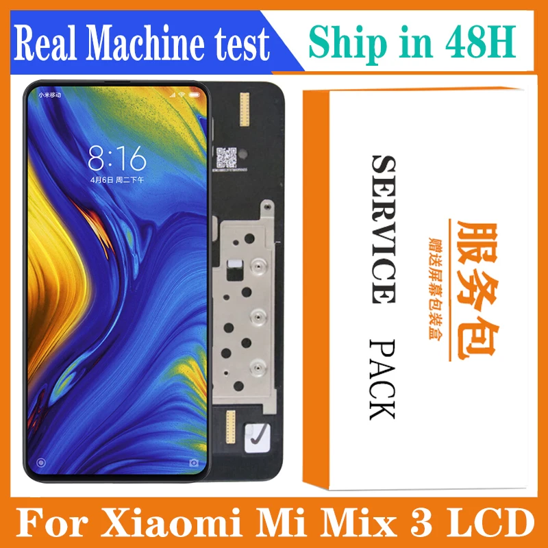 Origianl Amoled Lcd For Xiaomi Mix 3 Display Touch Screen Digitizer ...